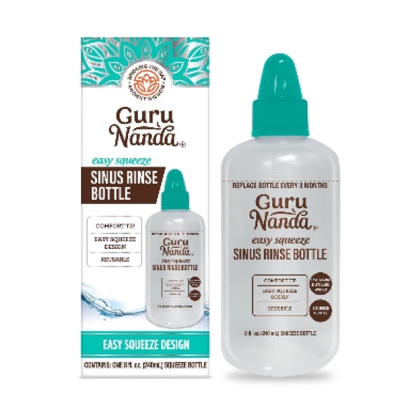 GURU NANDA | Accessories | Guru Nanda Sinus Rinse Bottle Nwt | Poshmark